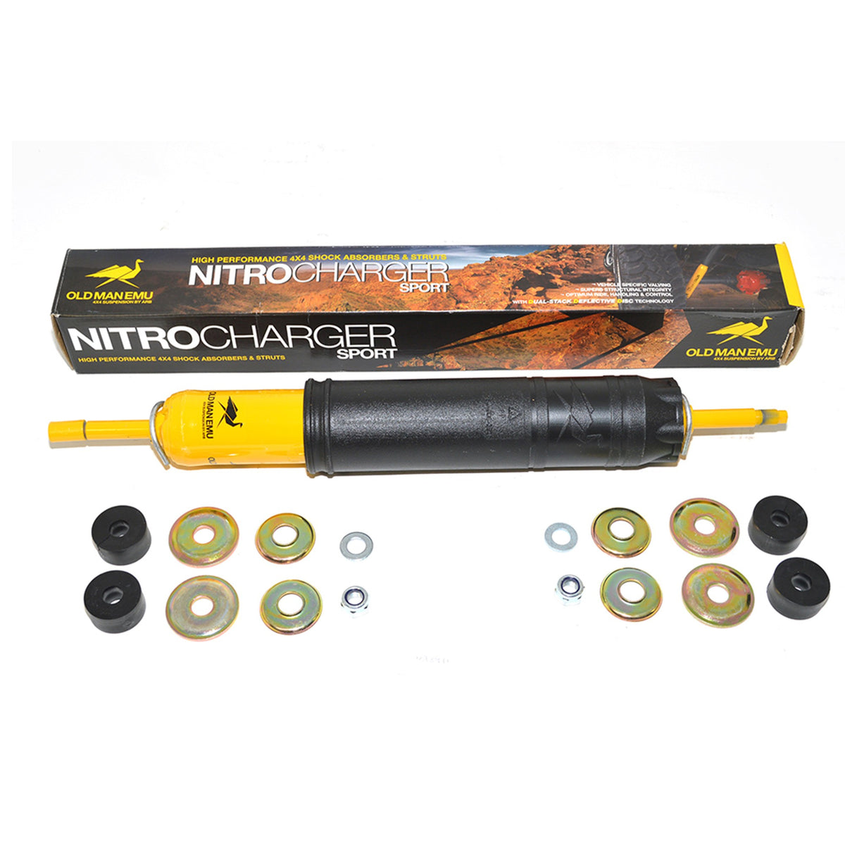 Nitrocharger Sport Shock Absorbers - Front Defender, Discovery 1, RRC ...
